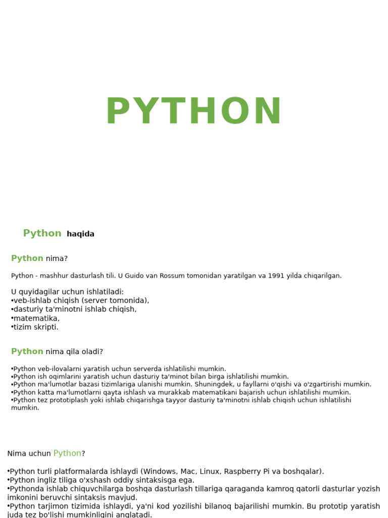 Python | PDF