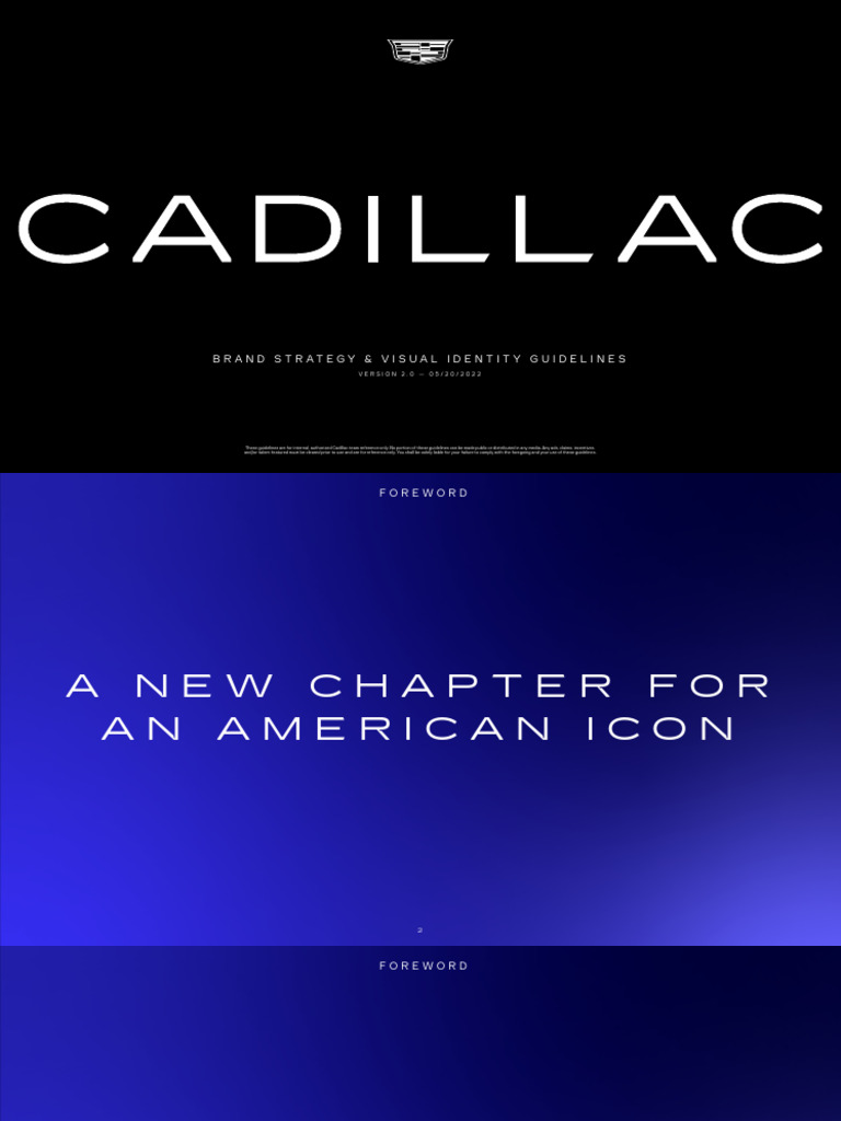 2022 Cadillac 凯迪拉克 | PDF | Brand | Logos