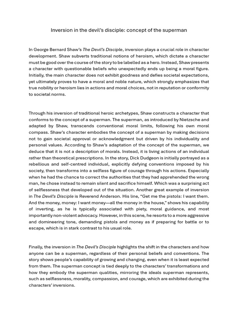 Doc1 Drama's First Assignment 2nd Version | PDF | Hero | Morality