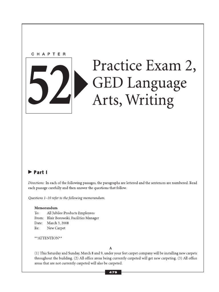 Learning Express Prep RLA (Test 2) | PDF