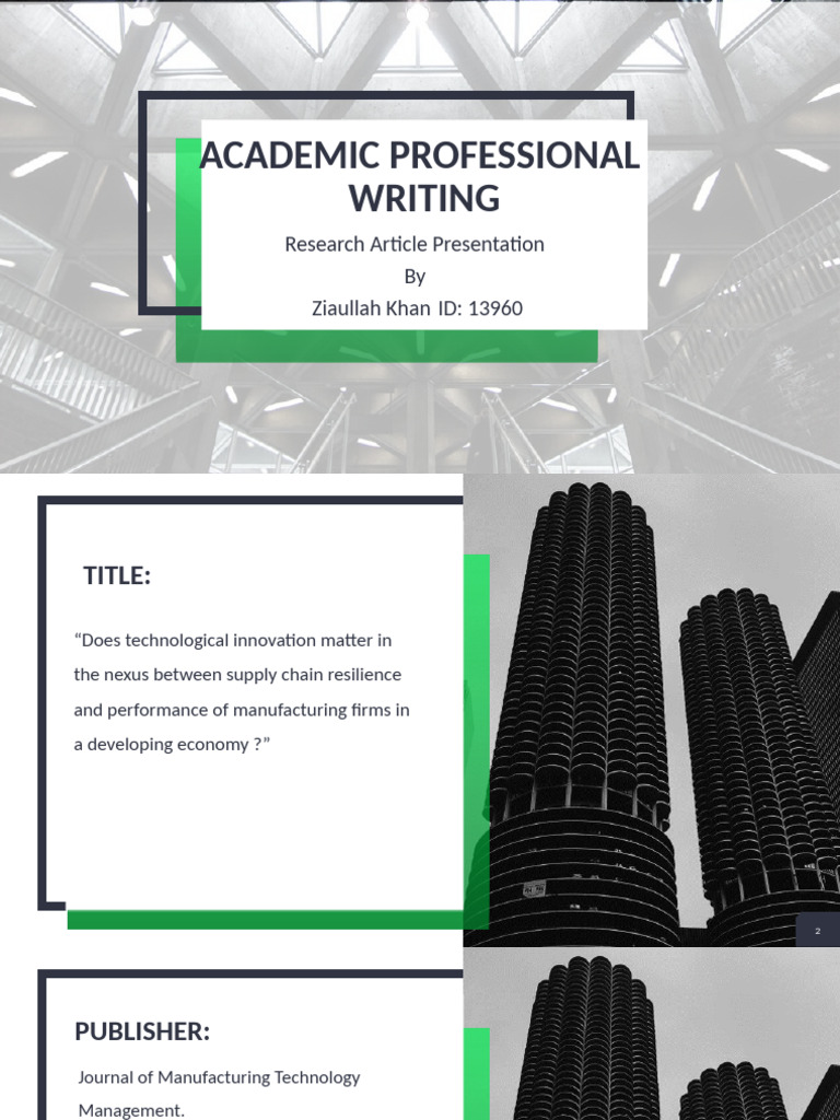 APW Presentation 1 | PDF | Supply Chain | Innovation