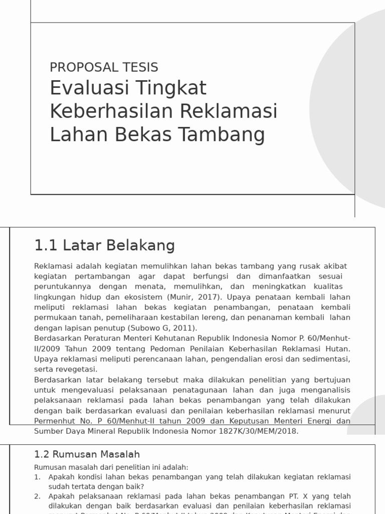 PPT PROPOSAL PENELITIAN | PDF