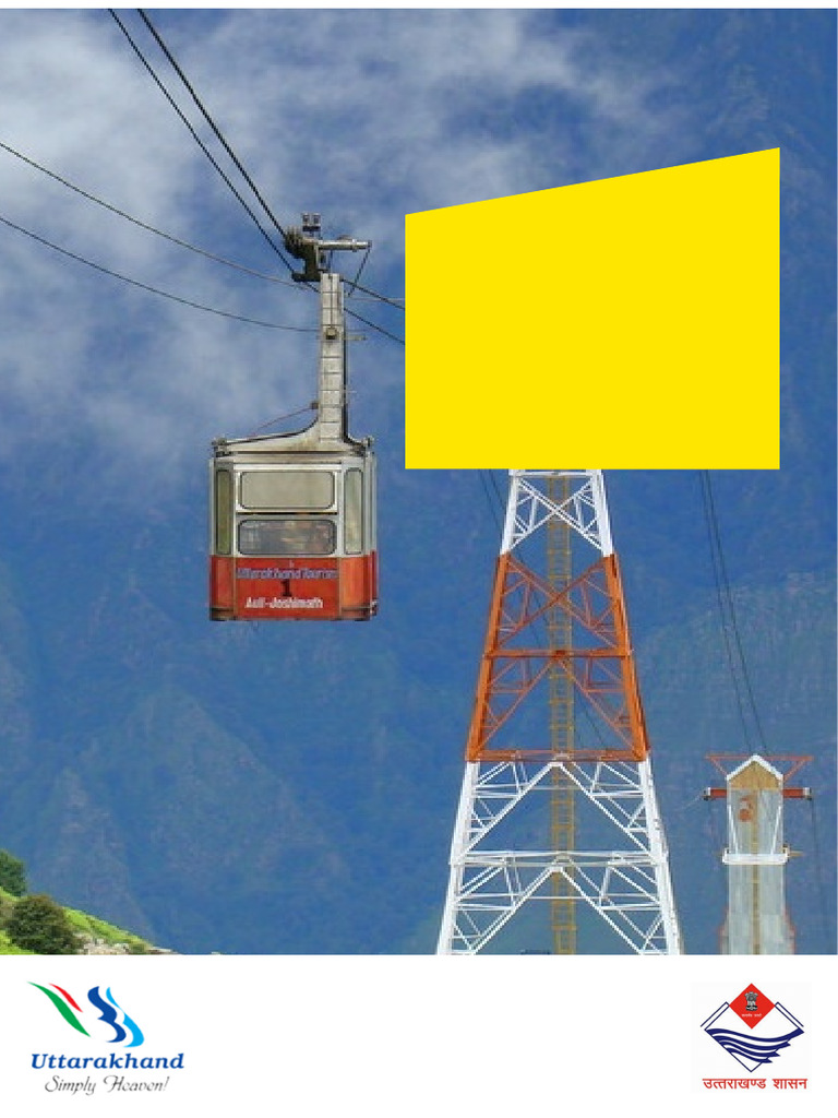IP - UK - Development of Ropeways in Uttarakhand | PDF | Tourism | Transport