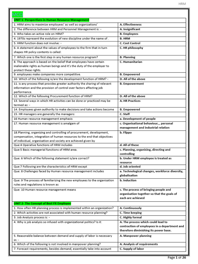 HRM - Typing | PDF | Human Resource Management | Recruitment