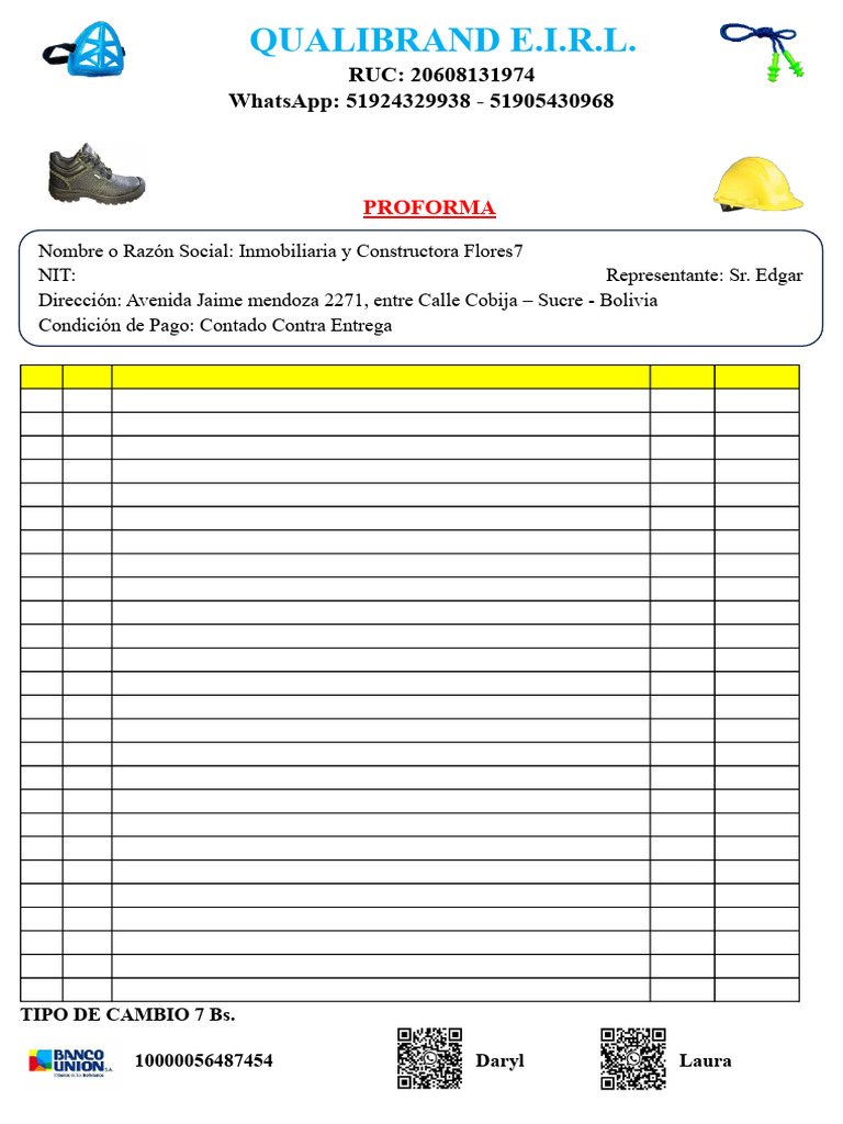 Proforma 2 | PDF