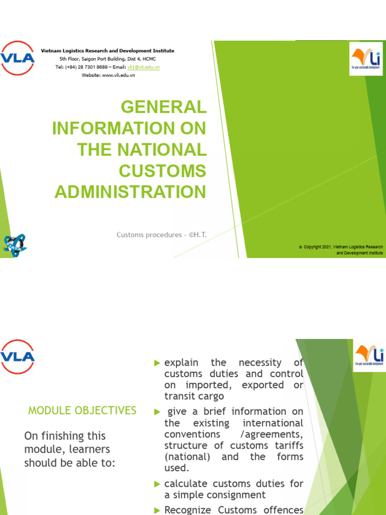 Slide Customs | PDF | Customs | Smuggling