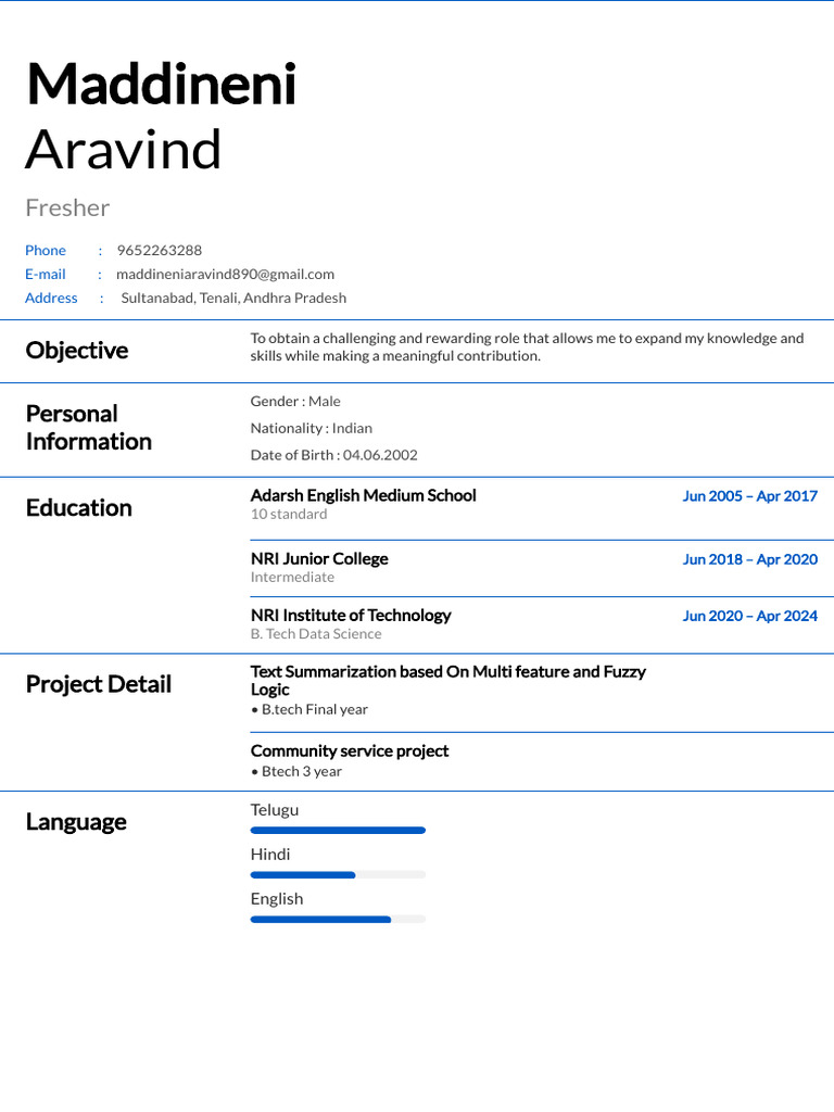 Aravind | PDF