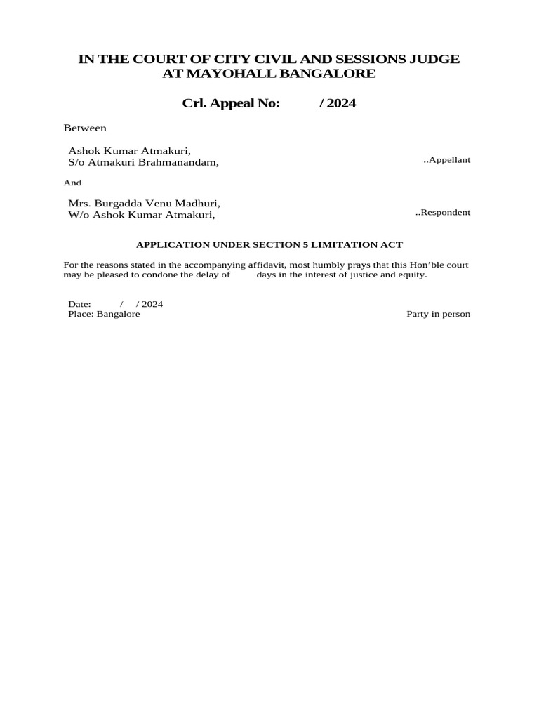 Criminal Appeal | PDF