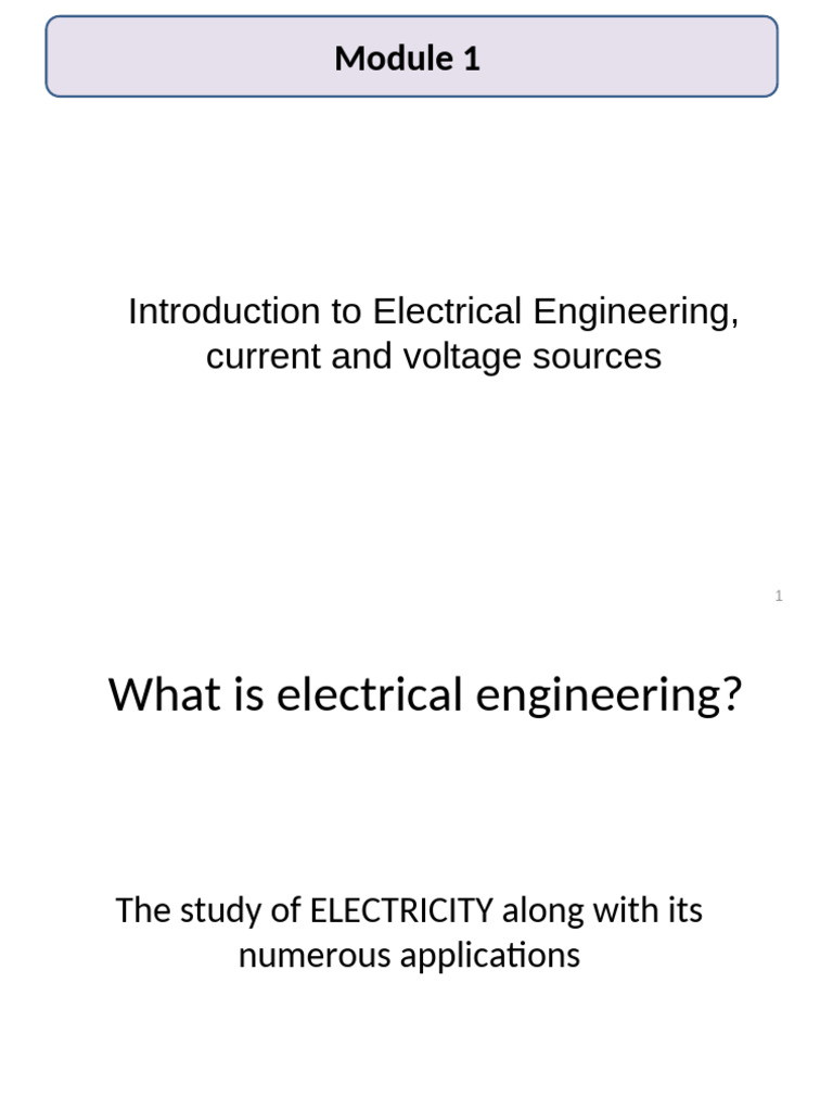 1.introduction To Electrical Engineering | PDF | Series And Parallel ...