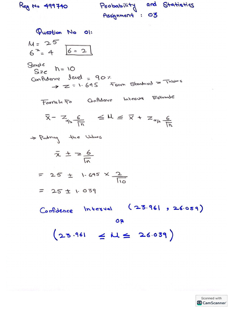 PB&ST Assignment 3 | PDF