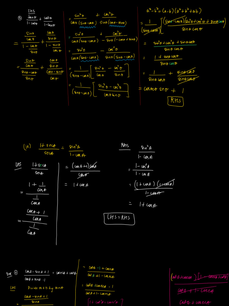 Trigno Ex8.4 Solutions | PDF