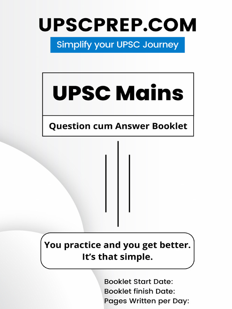 UPSCprep Updated Booklet | PDF