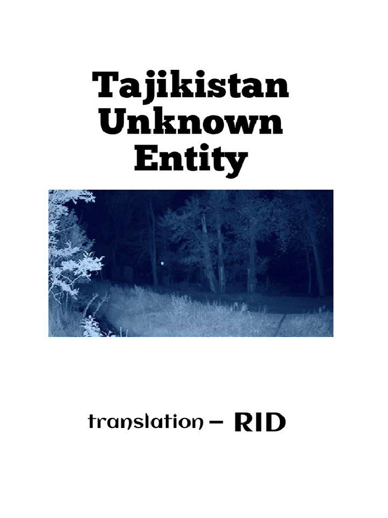 TAJIKISTAN Pamir Entity RID | PDF