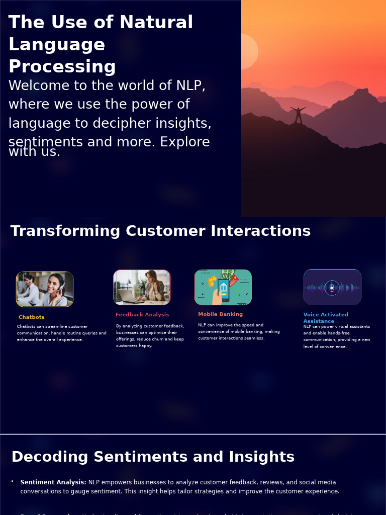 The Use of Natural Language Processing | PDF | Behavior | Consumer ...