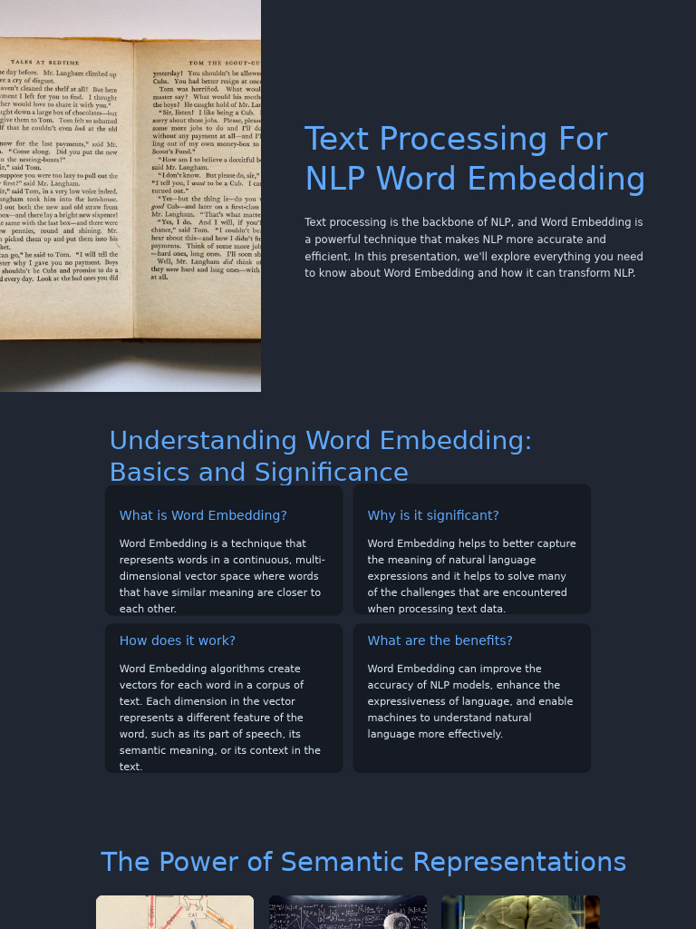 Text-Processing-For-NLP-Word-Embedding (15) | PDF | Learning | Cognition