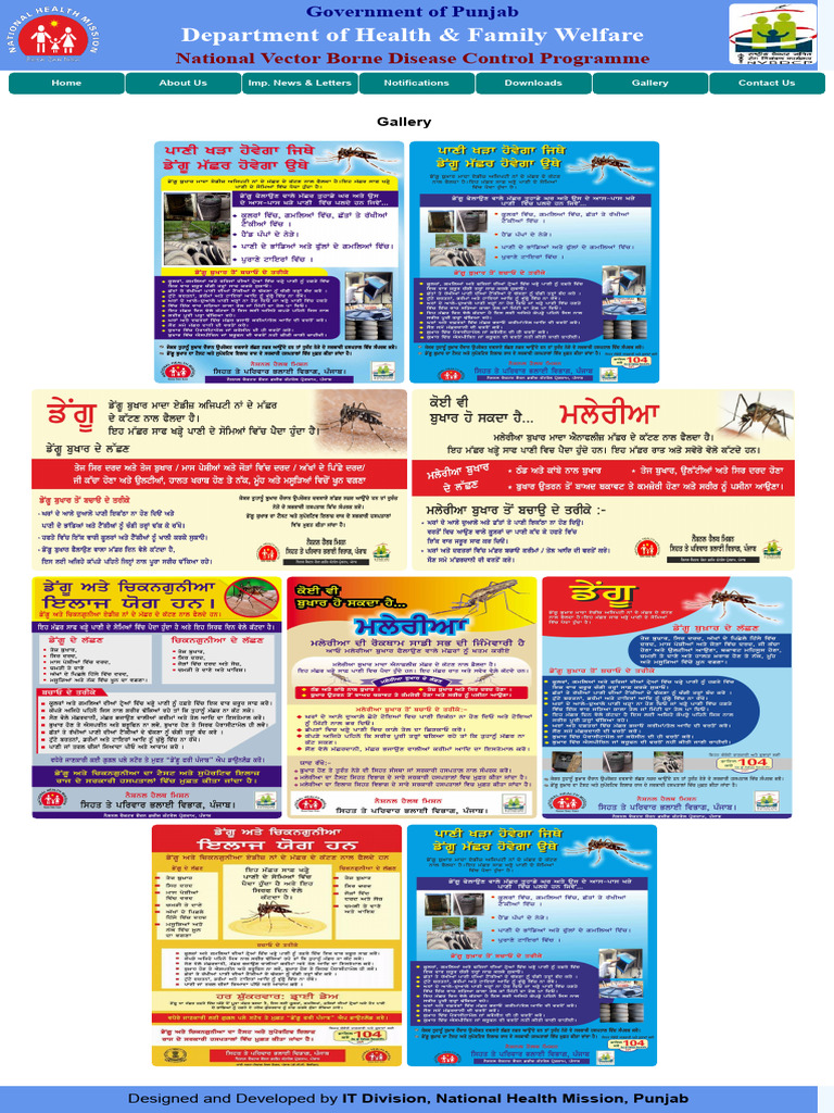 Gallery Punjab NVBDCP | PDF