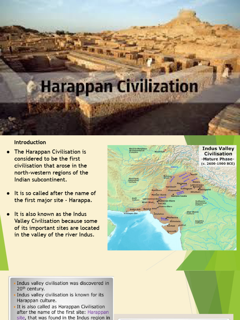 Harappan Civilization Overview and Insights | PDF