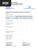 GERD Symptom Rating Scale Guide | PDF | Gastroesophageal Reflux Disease ...