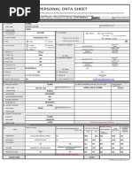 CS Form No. 212 Revised-2017 Personal-Data-Sheet | PDF | Government ...