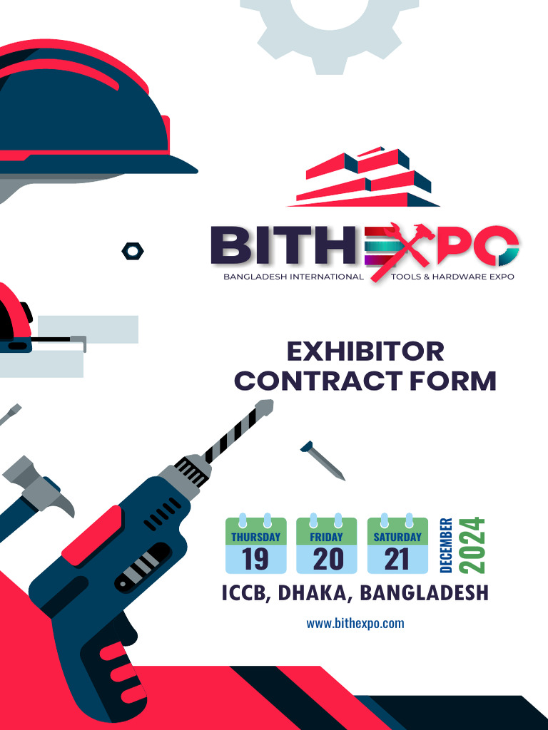 Bith Expo Exhibitor Contract Form | PDF | Business Law | Business