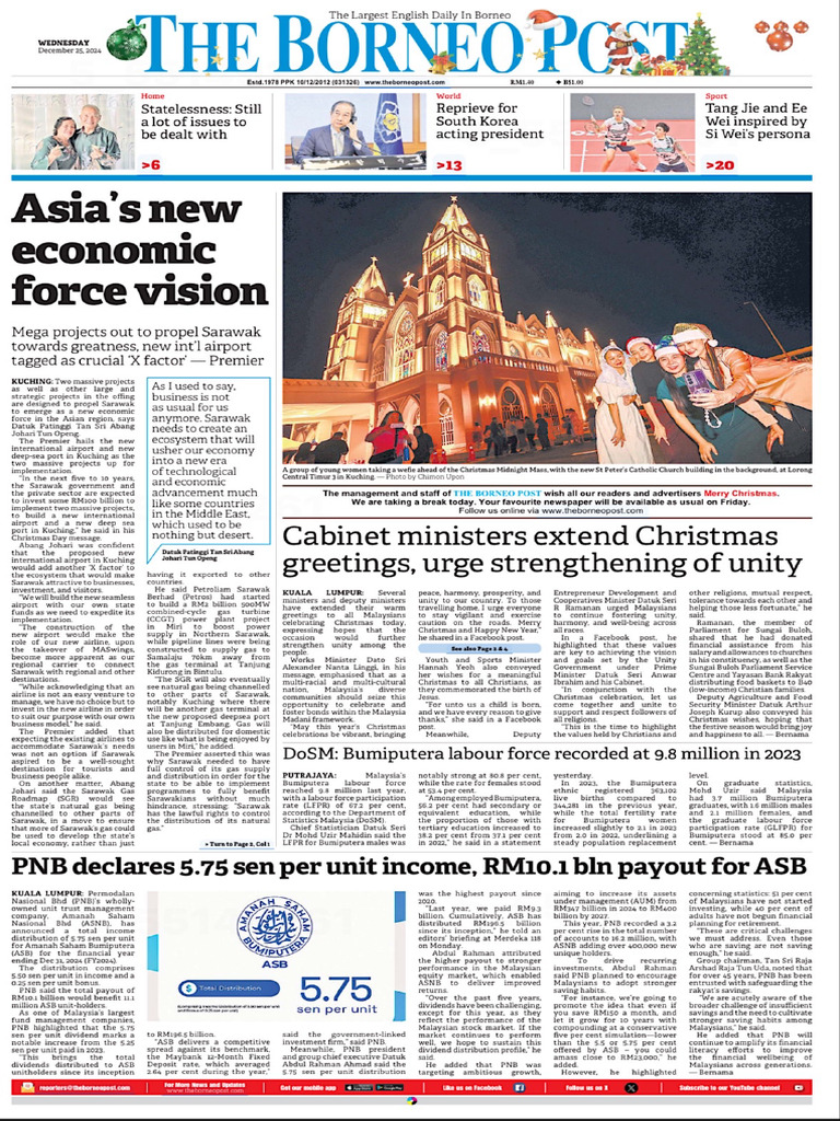 The Borneo Post 251224 | PDF