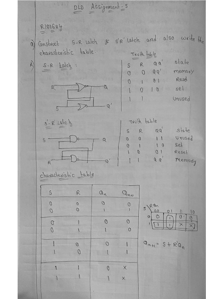 dld assignment 5(R180684) | PDF