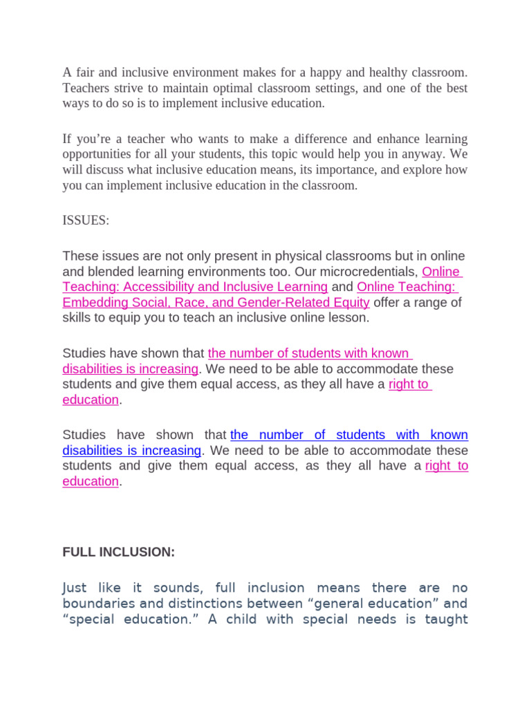 A fair and inclusive environment makes for a happy and healthy ...