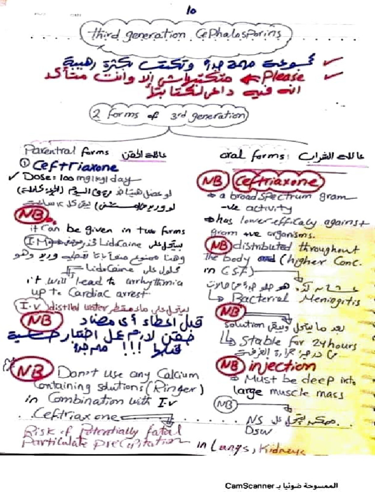 3rd Generation Cephalosporins | PDF