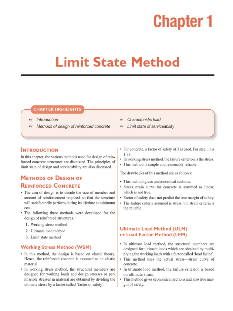 Limit State Design | PDF | Strength Of Materials | Beam (Structure)