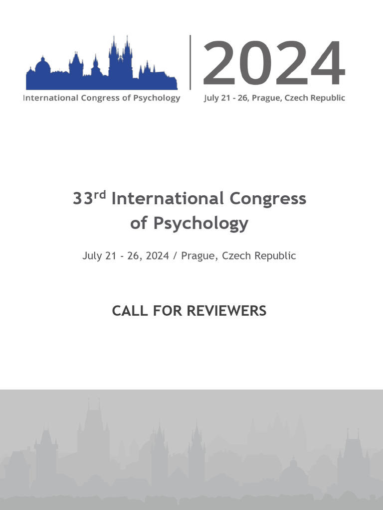 ICP-2024_Call-for-Reviewers_final-1 | PDF | Psychology