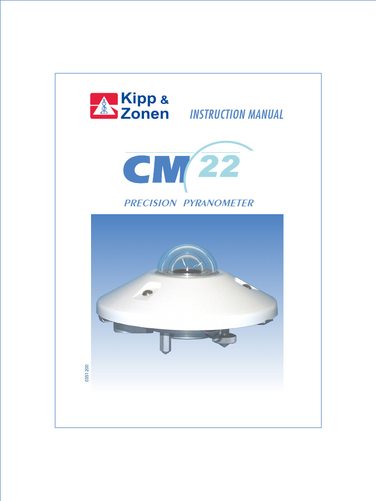 kipp_manual_cm22_1316 | PDF | Electromagnetic Radiation | Physical Sciences