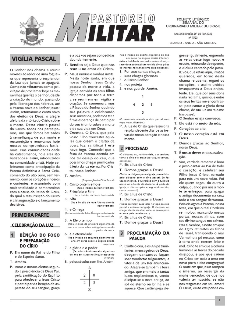 VIGILIA-PASCAL-1 | PDF | Páscoa | Abraão