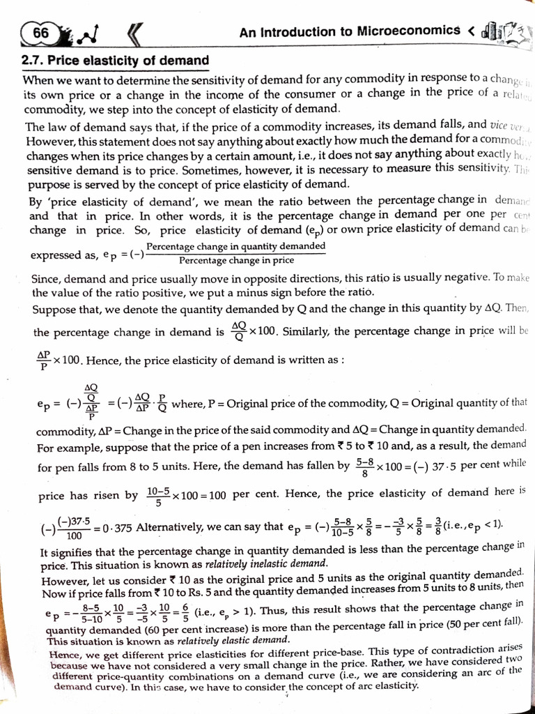 Elasticity of Demand and Supply | PDF | Elasticity (Economics) | Demand