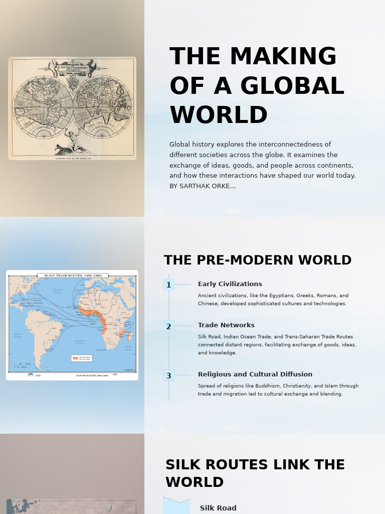 Global History: Trade, Culture, and Change | PDF
