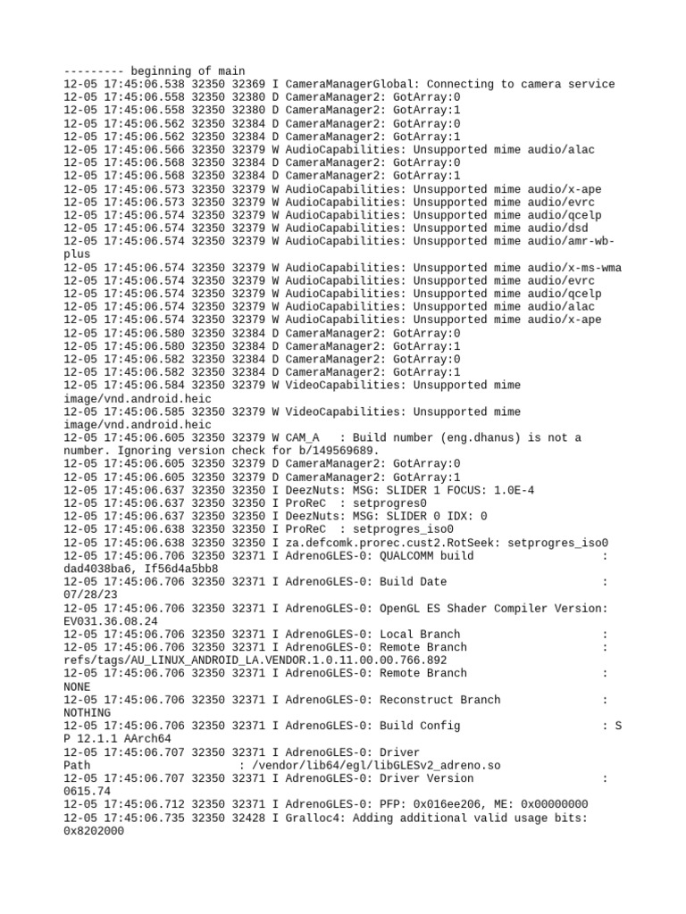 Log Cat 1733400906514 | PDF | Computing | Software