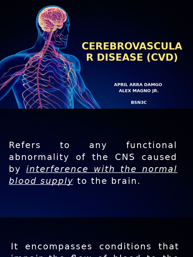 Finale - Cva Case Report | PDF | Stroke | Ischemia