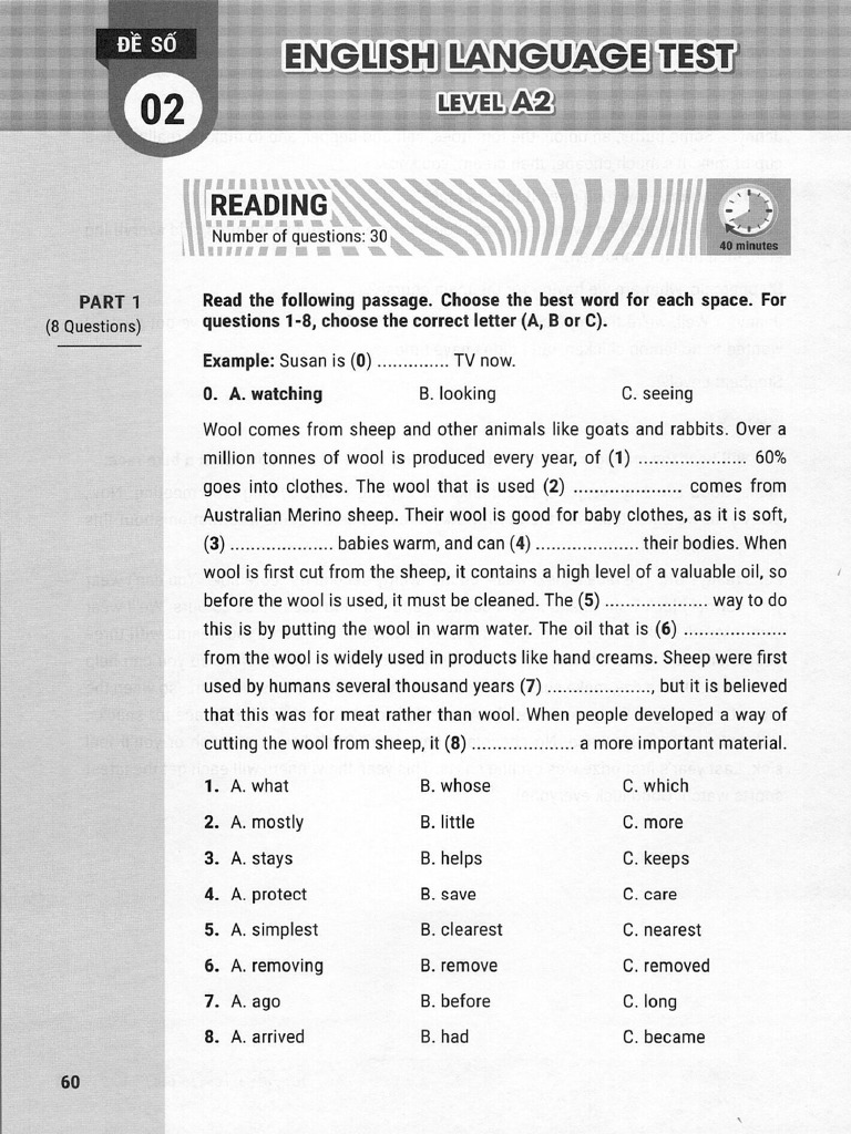 A1,2-Test 2 | PDF