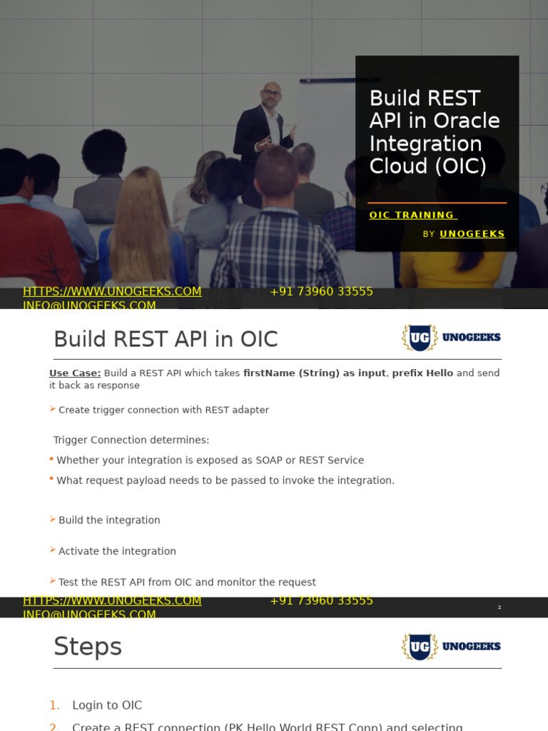 4.build First REST API in OIC | PDF | World Wide Web | Internet & Web