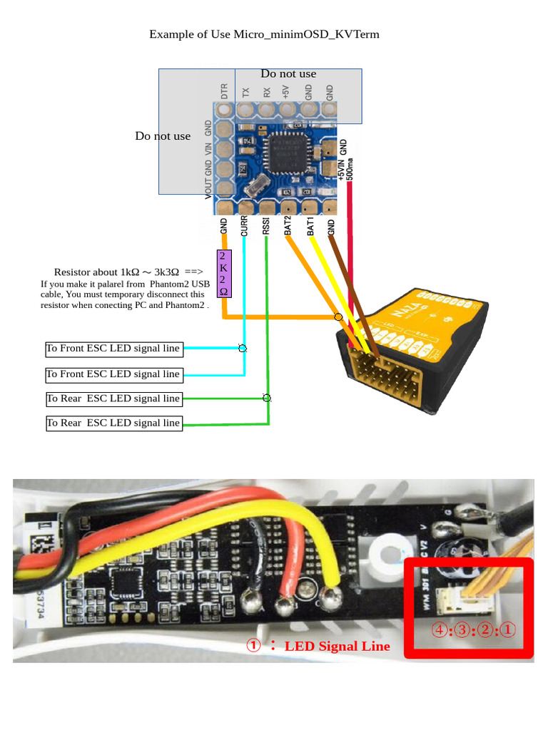 Micro_minimOSD and Arduino UNO LED Signal Guide | PDF