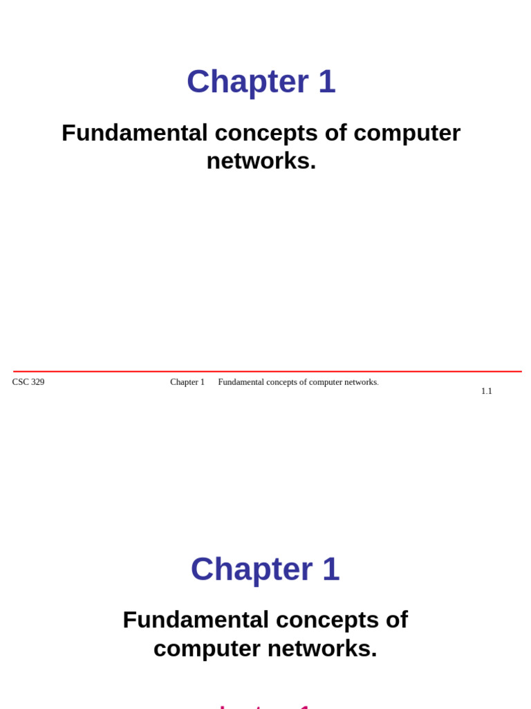 unit1_ACN | PDF | Internet Protocol Suite | Computer Network