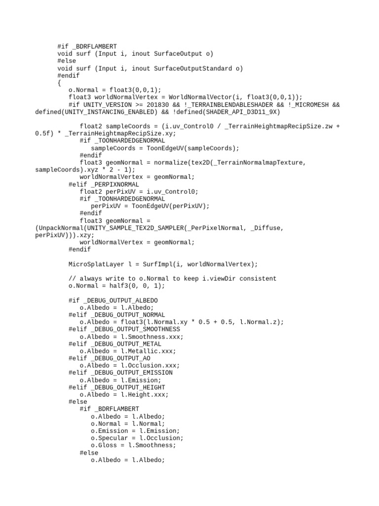 microsplat_terrain_surface_fragment | PDF | Climate | Physical Geography