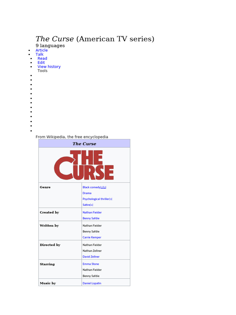 The Curse | PDF