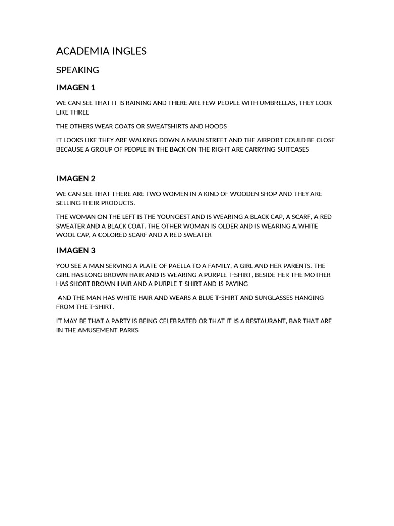 Academia Ingles | PDF