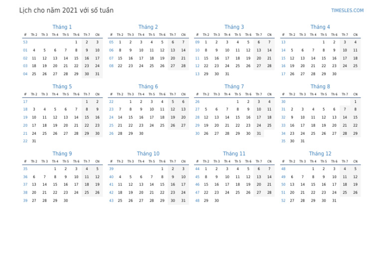 calendar-yearly-with-weeks-2021-L-vi | PDF