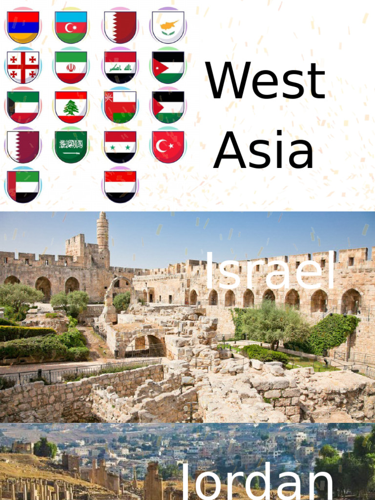 Countries of West Asia Overview | PDF
