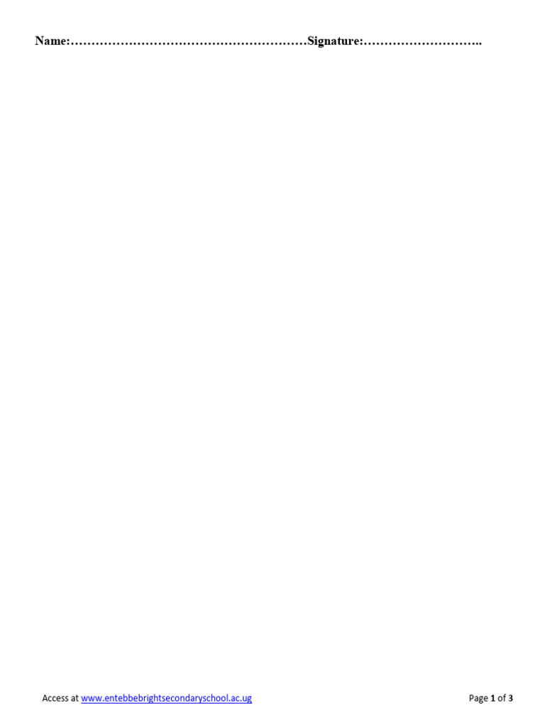 S.2 Ict Practicals End of Year 2024 | PDF | Computing