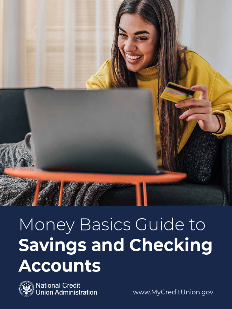 money-basics-guide-savings-checking-accounts | PDF | Credit Card | Cheque