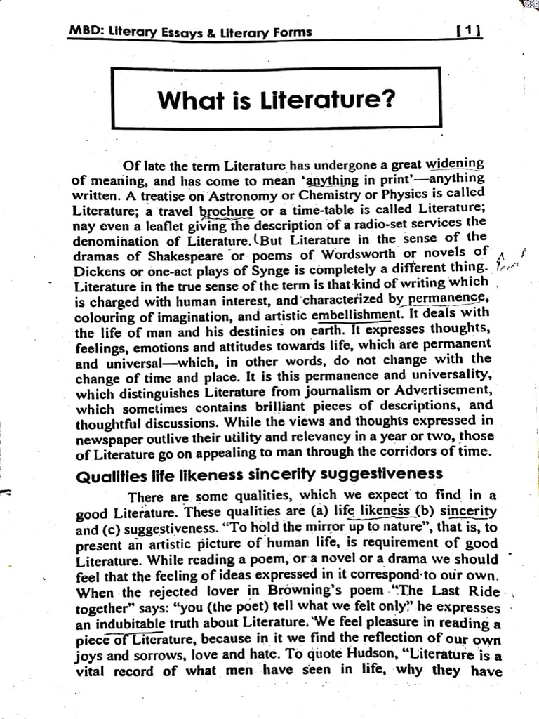 What is Literature | PDF | Romanticism | William Shakespeare