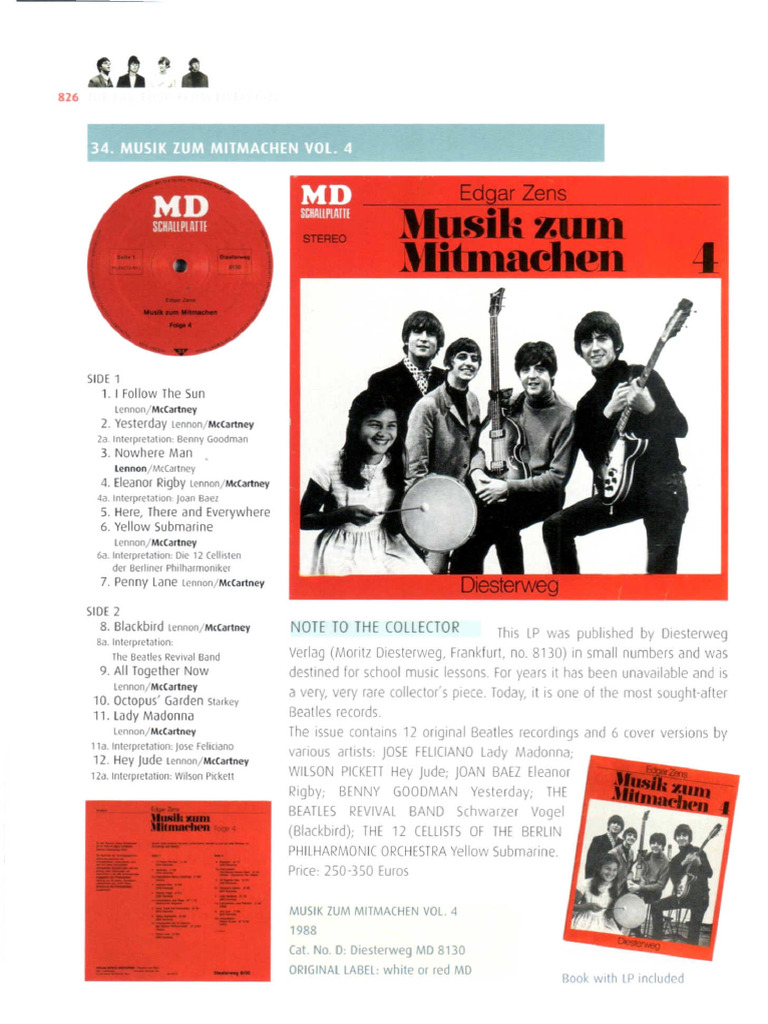 34.- Musik Zum Mitmachen Vol. 4 | PDF