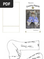 Red Cross Trauma Teddy Pattern | PDF | Knitting | Yarn